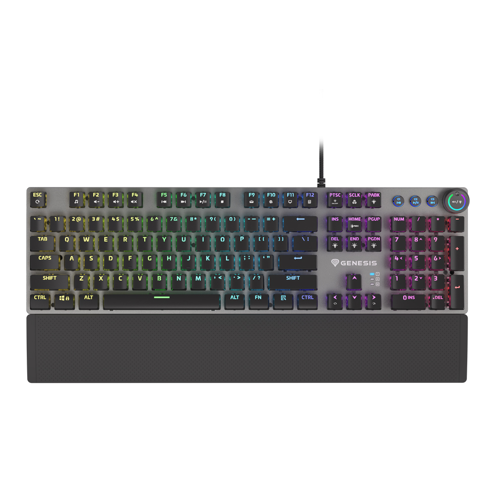 Cumpără Genesis mechanical keyboard thor 380 rgb, us layout, rgb ...